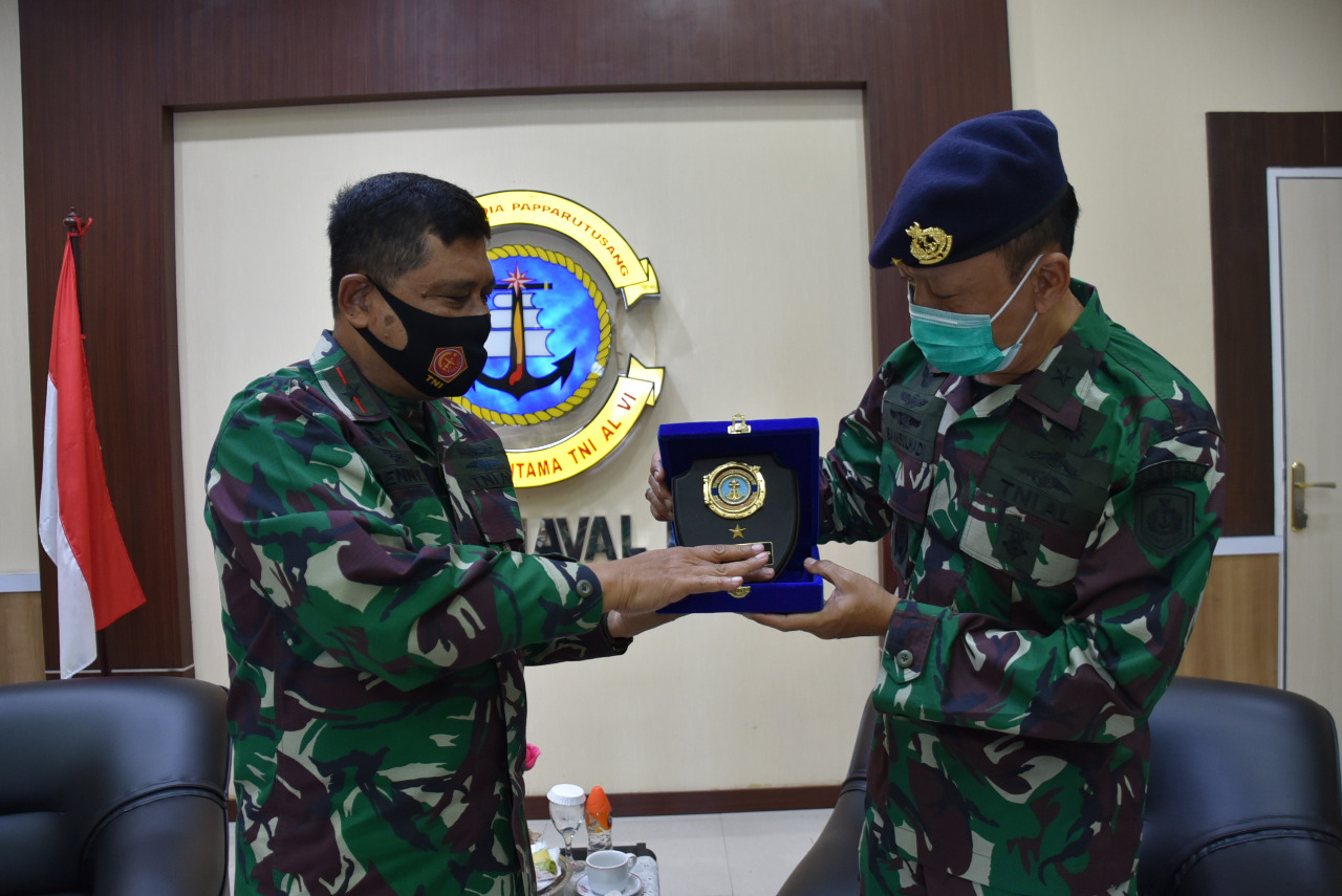 Danlantamal VI Terima Kunjungan Kadiskesal Danlantamal VI Terima Kunjungan Kadiskesal