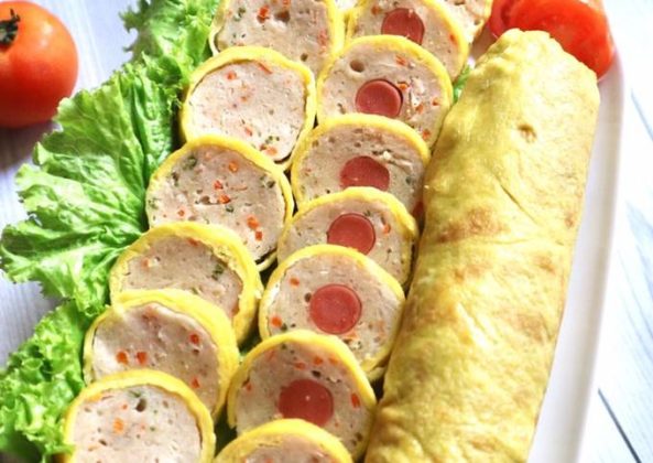 Resep Daging Ayam Gulung Telur, Simpel tidak Pake Lama